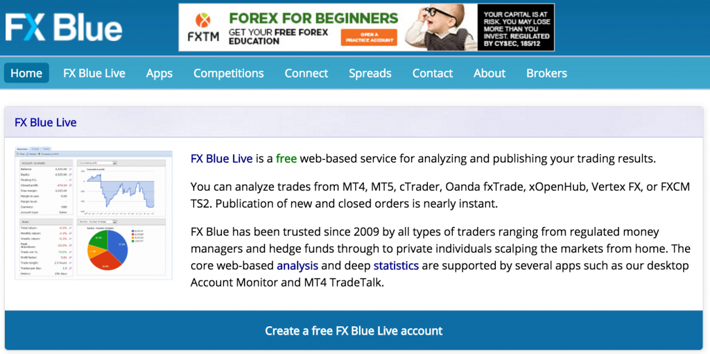 FX Blue Remote Trade Copier - Real Time Trade Copying